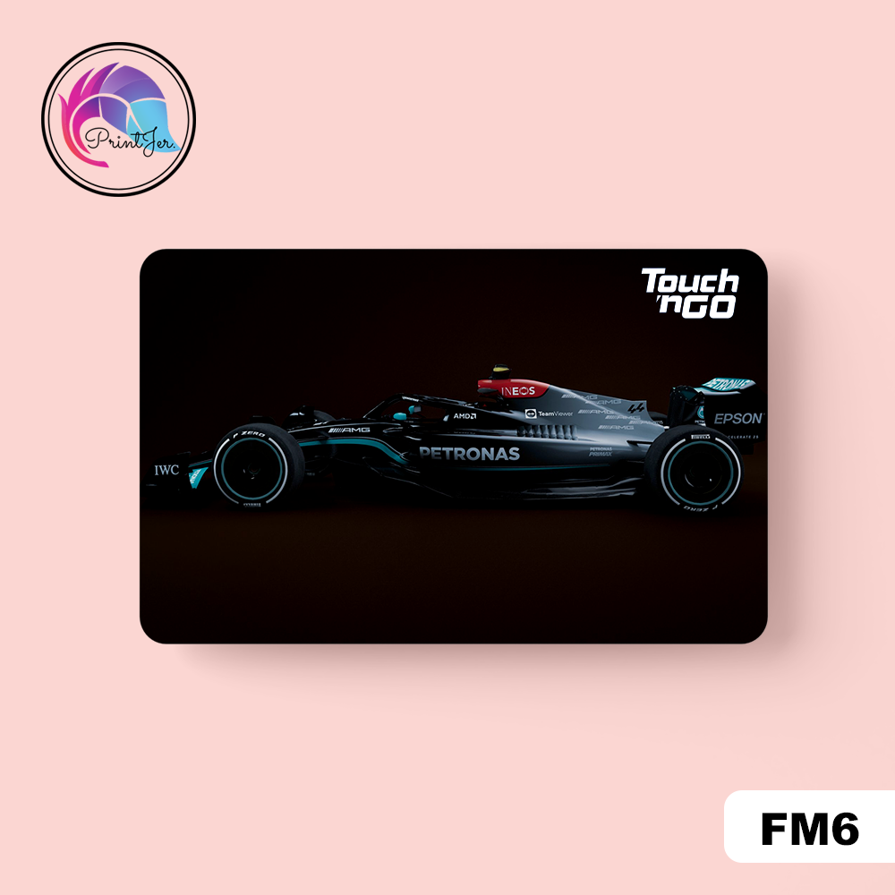 FORMULA 1 - Touch n Go Card Sticker Cover (Waterproof, High Quality ...