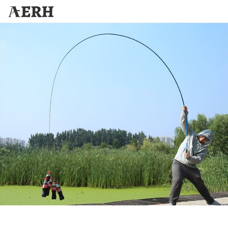 Carp Rod Super Heavy Action Fishing Rod FRP/Carbon Fiber Stream Lake ...