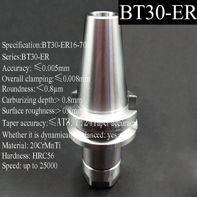 precision 0.005 BT ER BT30 shank ER16 ER20 ER25 ER32 ER40 60 70 100L ...