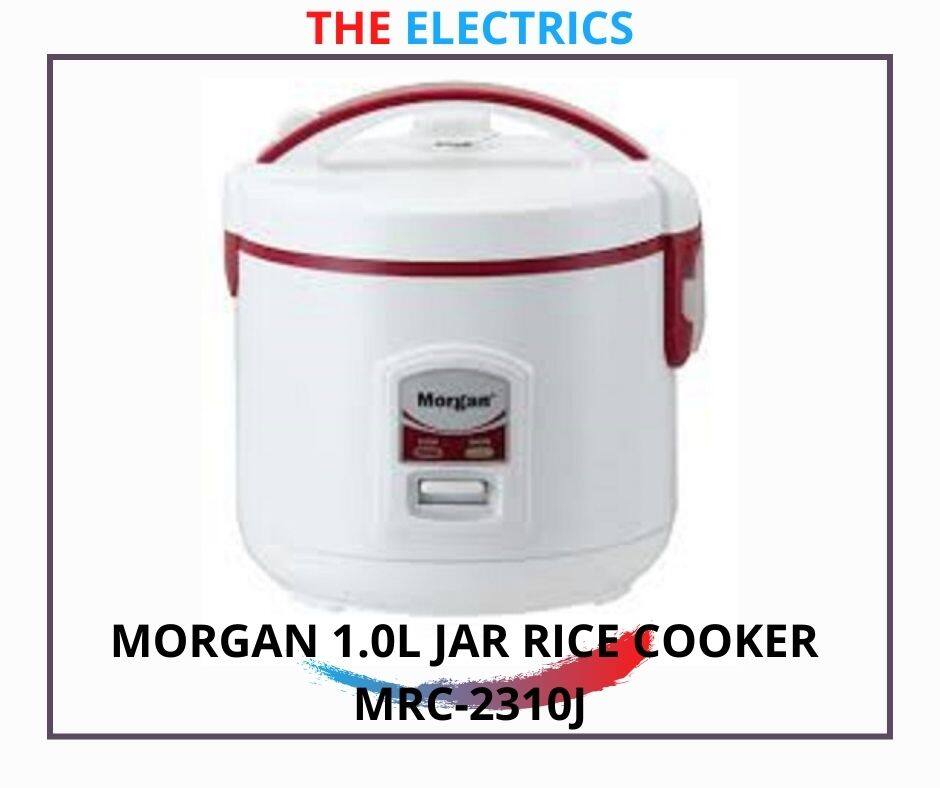 MORGAN 1.0L JAR RICE COOKER MRC-2310J | Lazada