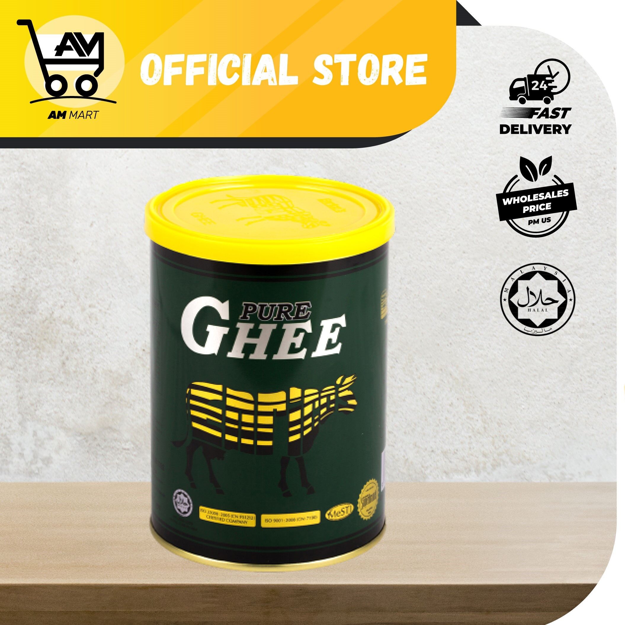 🌙RAYA SALE Enrico’s Pure Ghee | Minyak Sapi Tulen #125g #400g #800g ...