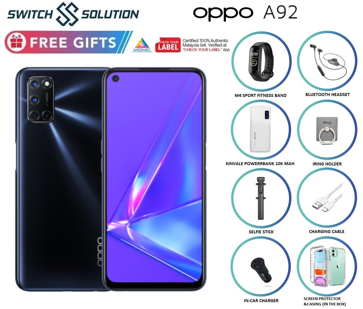 Spesifikasi dan harga Oppo A92 di Malaysia - TechNave BM