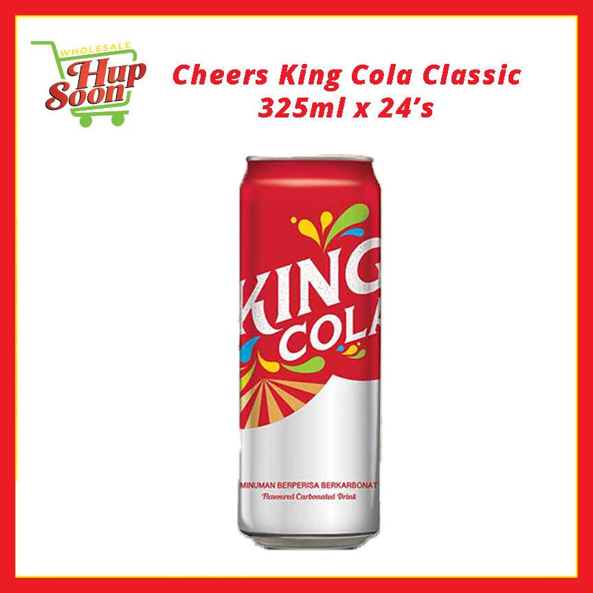 Cheers King Cola Classic 325ml x 24's | Lazada