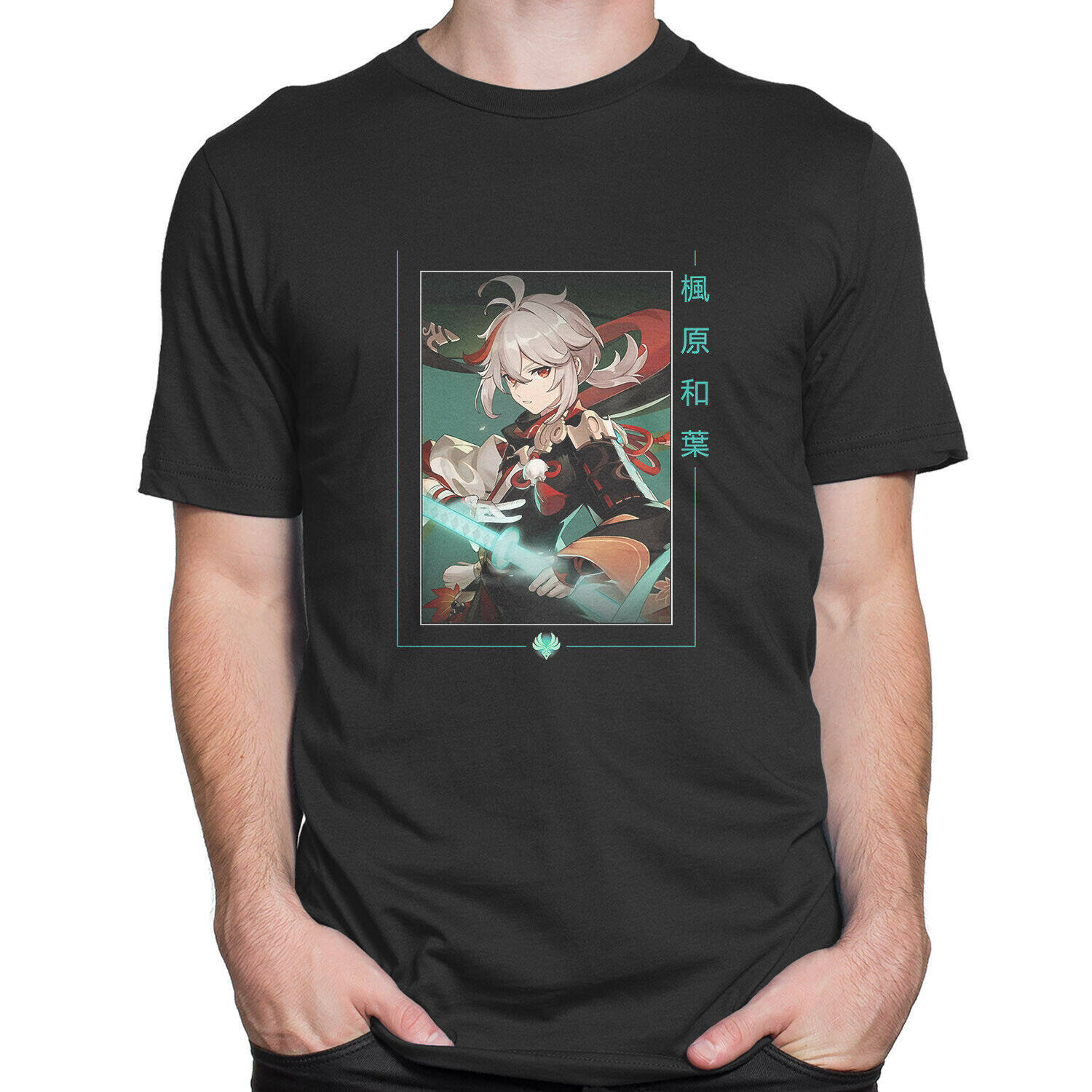 Kaedehara Kazuha Genshin Impact Merch, Round T-Shirt For Men, Women S ...