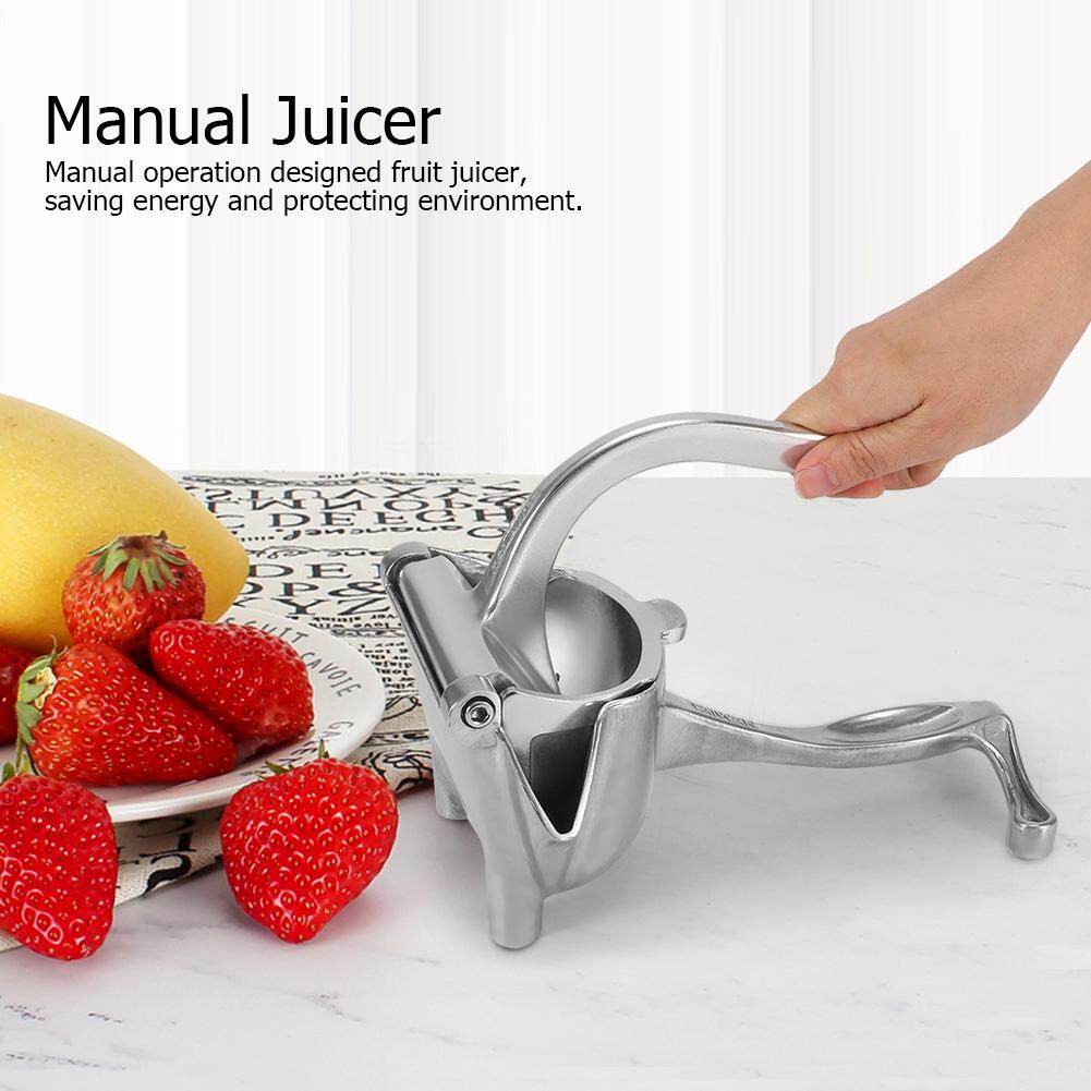Stainless Steel Portable Manual Fruit Juicer Lemon Orange Squeezer ...