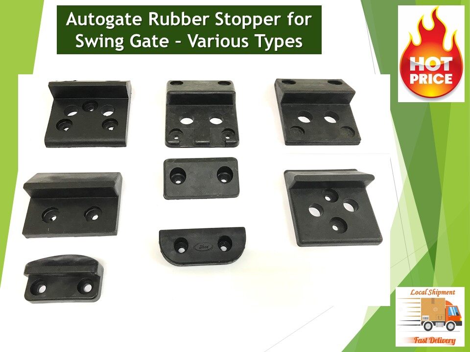 Autogate Rubber Stopper for Swing Gate (Various Types) - Autogate Spare ...