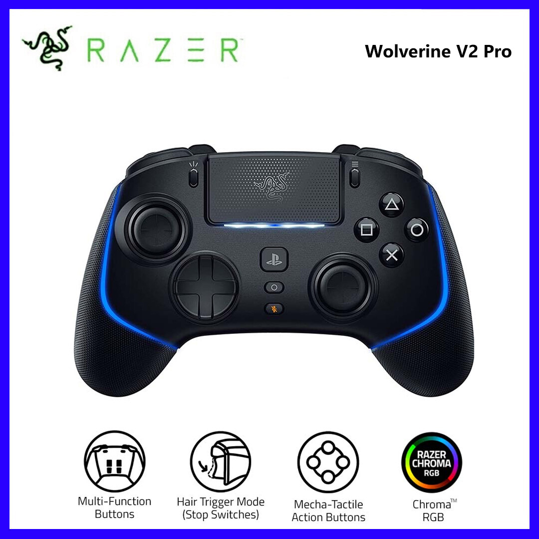 Original Razer Wolverine V2 Pro Wireless Pro Gaming Controller for PS5 ... Original Razer Wolverine V2 Pro Wireless Pro Gaming Controller for PS5 ...