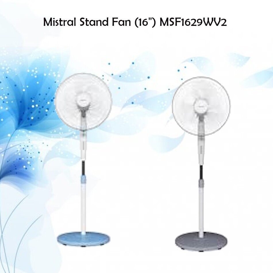Mistral Stand Fan (16") MSF1629WV2 | Lazada