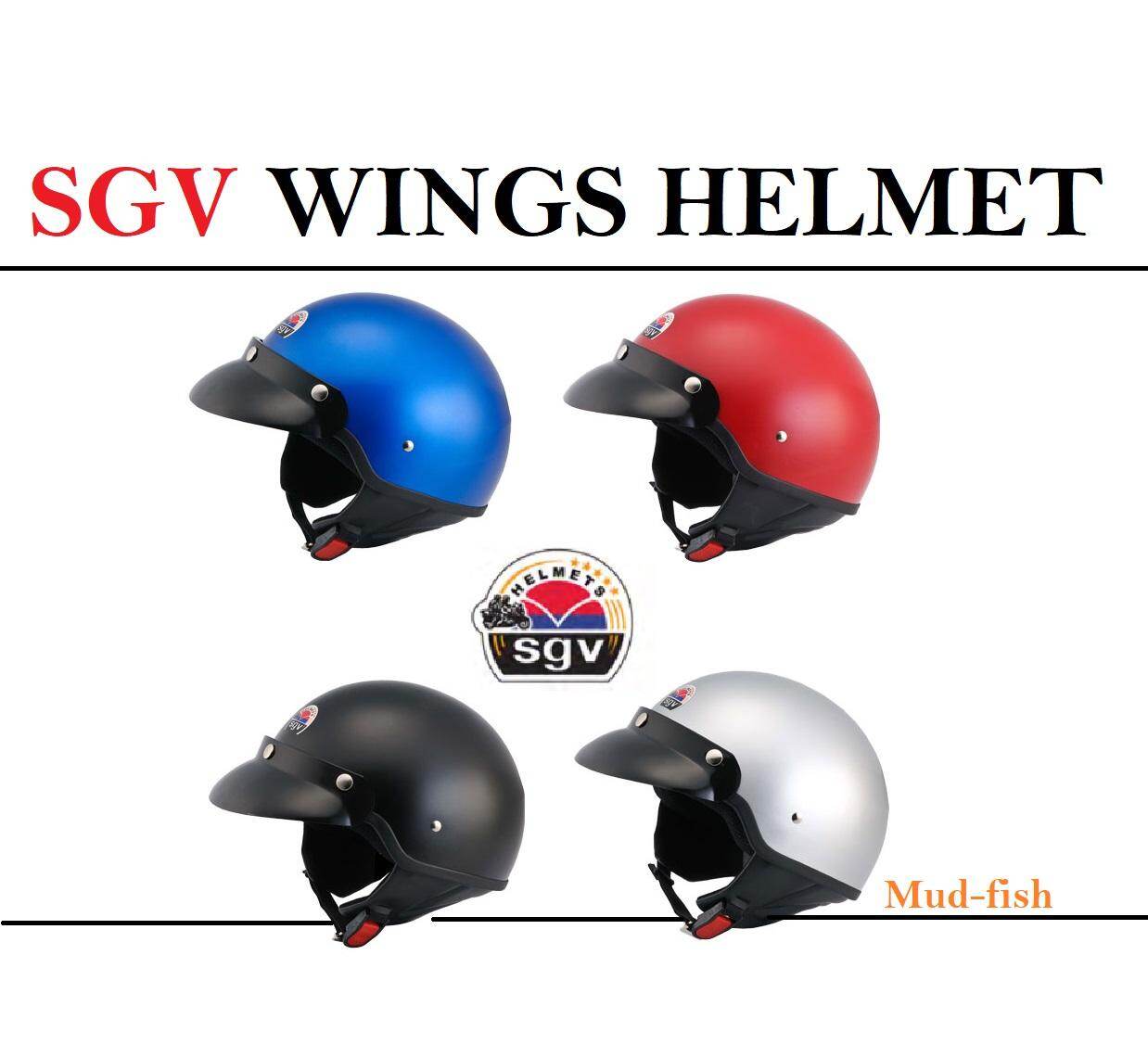 TOPI KELEDAR SGV WINGS HELMET | Lazada