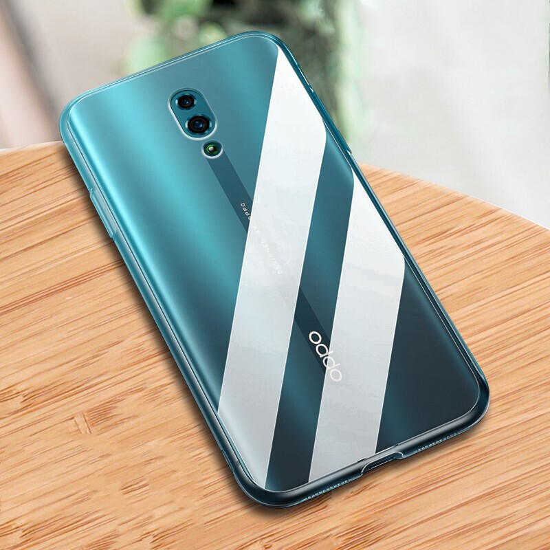 For OPPO Reno CPH1917 6.4 inch Slim Soft Clear Silicon Rubber Scratch ...