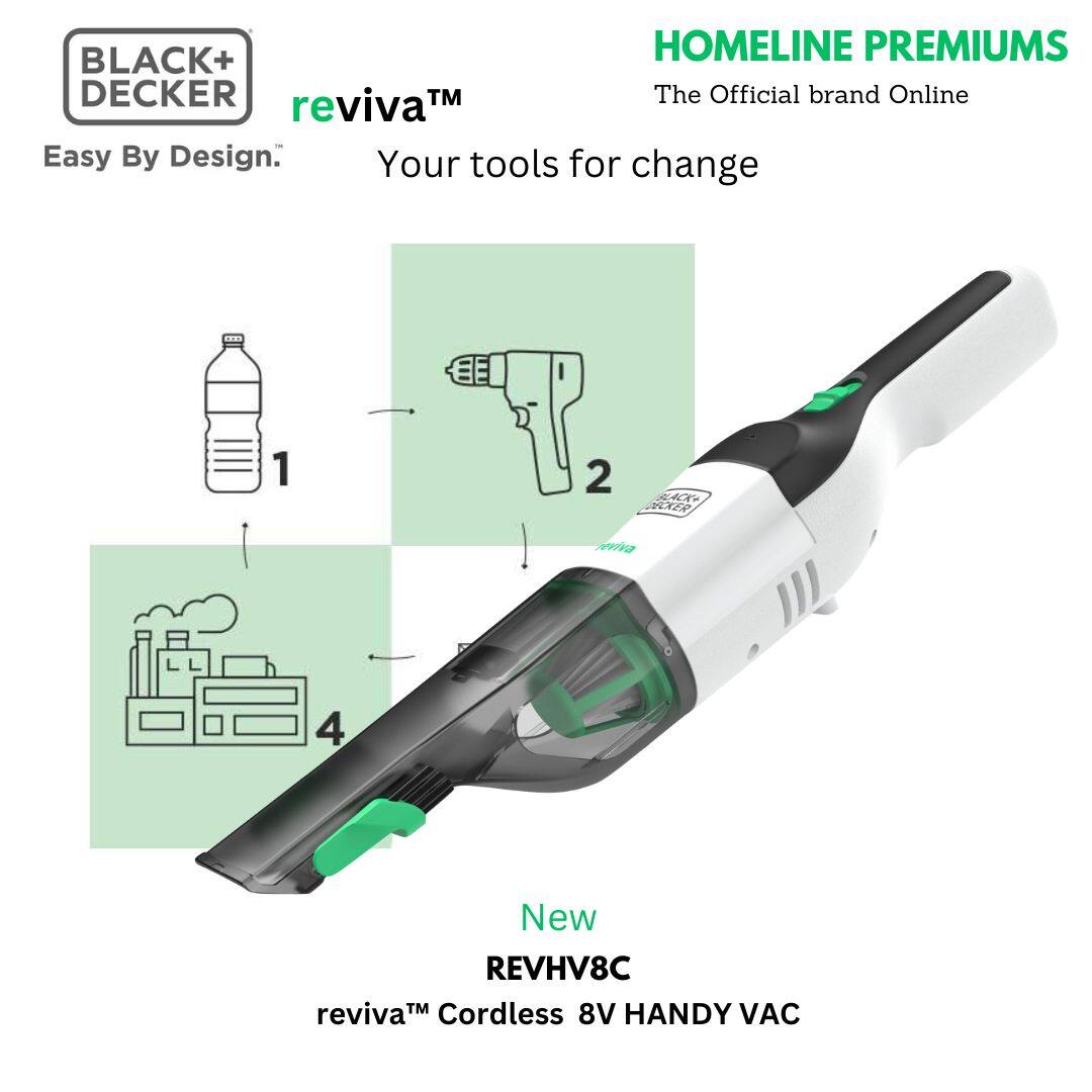 reviva™ By BLACK+DECKER REVHV8C 8V HANDY VAC | Lazada