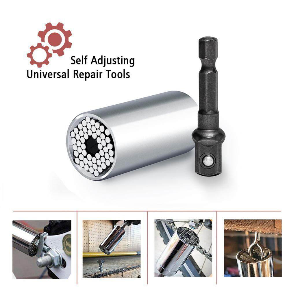 Universal Socket 2 Piece Set 7-19mm Combination Socket Adjustable ...