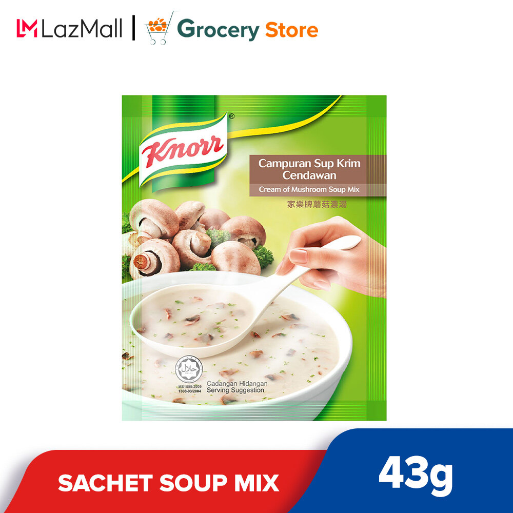 Knorr Sachet Cream of Mushroom Soup Mix 58g | Lazada