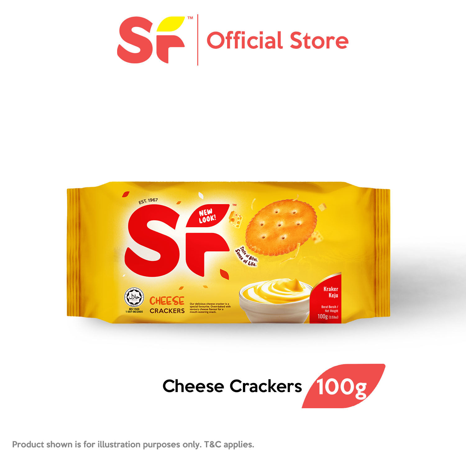 Shoon Fatt - 100g Cheese Cracker | Lazada
