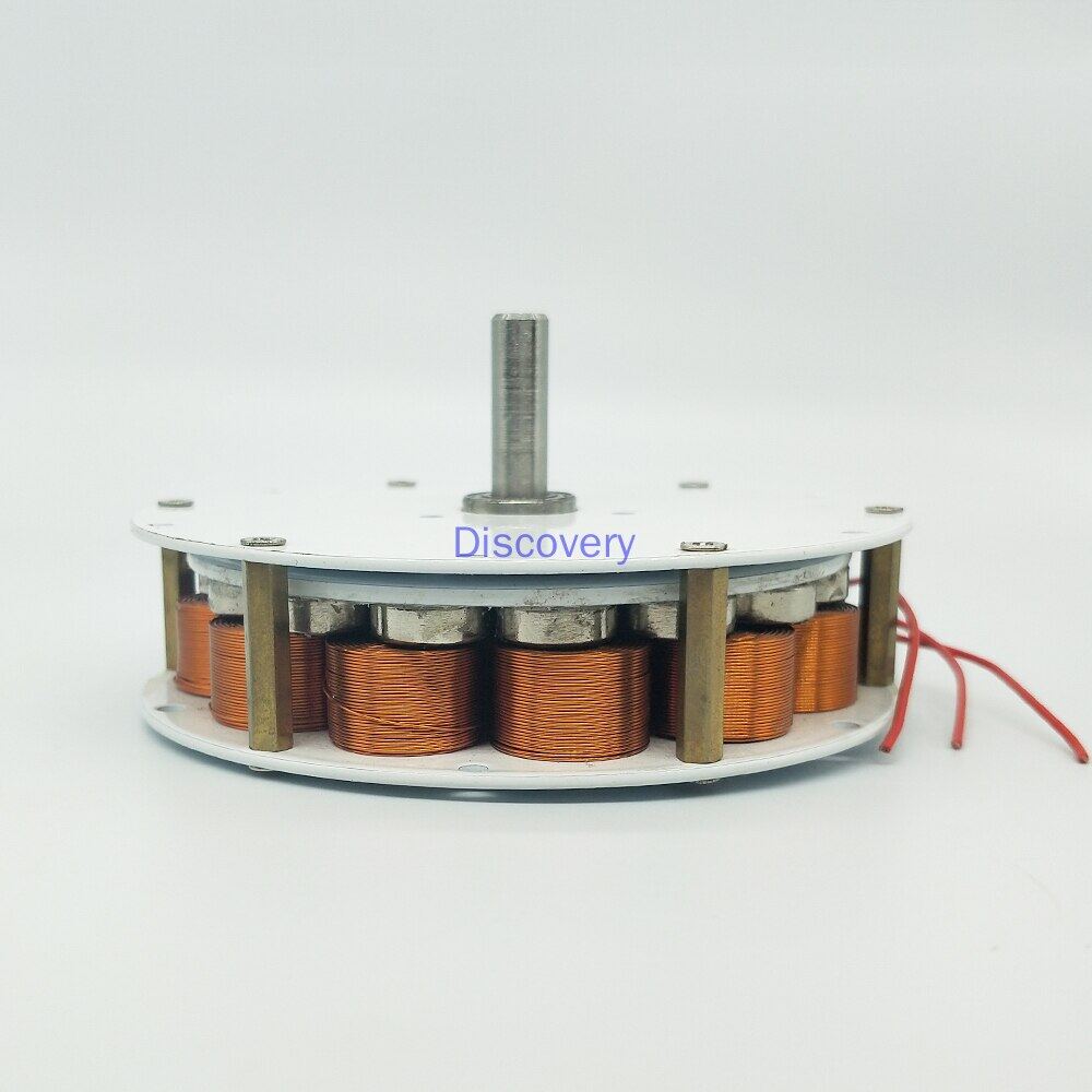 80w-100w Mini Disc Generator Iron Core Generator Strong Magnetic Low ...