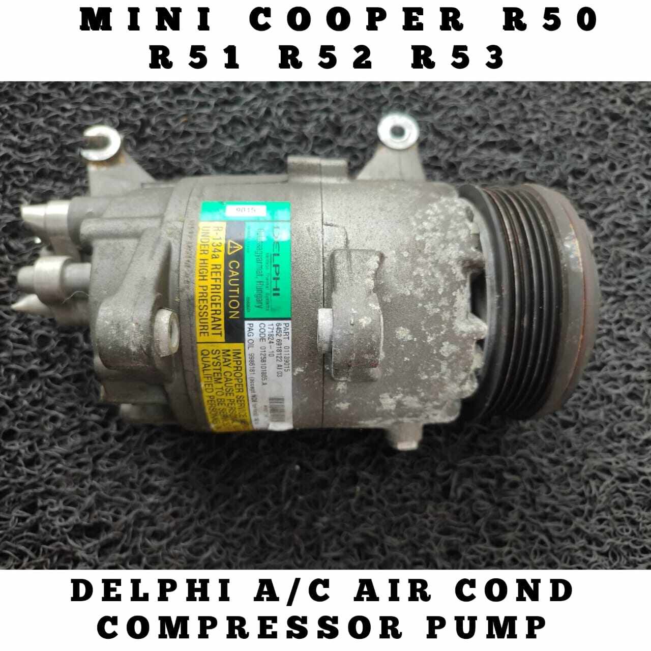 🇯🇵🇯🇵 MINI COOPER R50 , R51 , R52 , R53 1.6 N/A Delphi A/C Air Cond ...