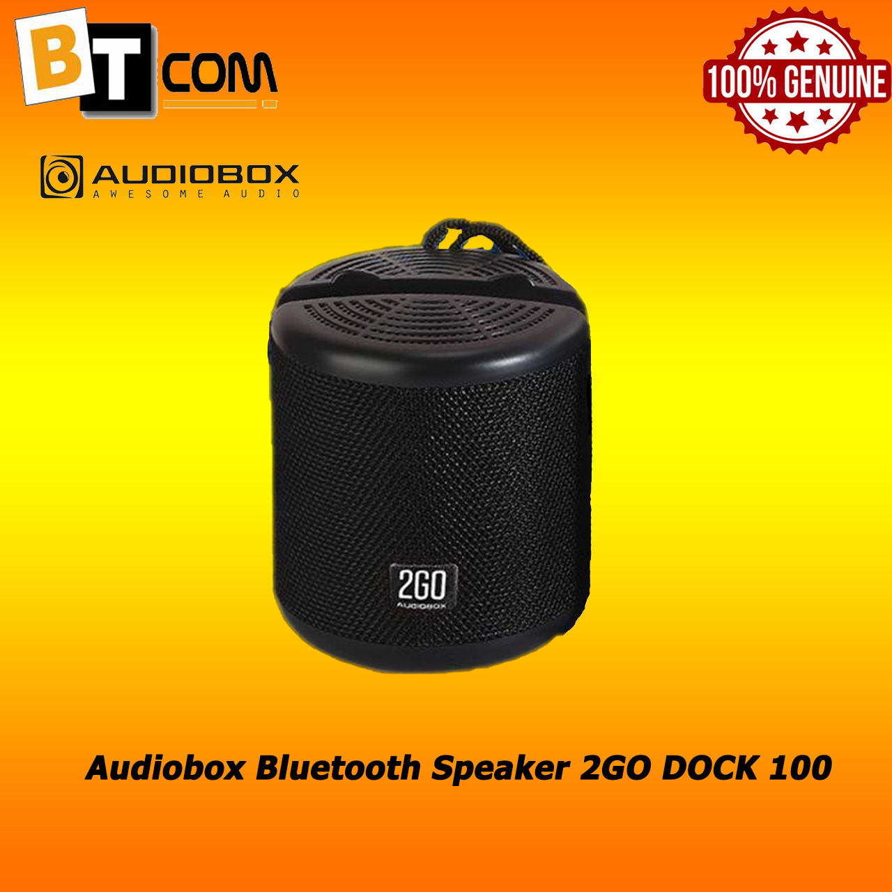 Audiobox Portable Bluetooth Speaker 2GO DOCK 100 | Lazada