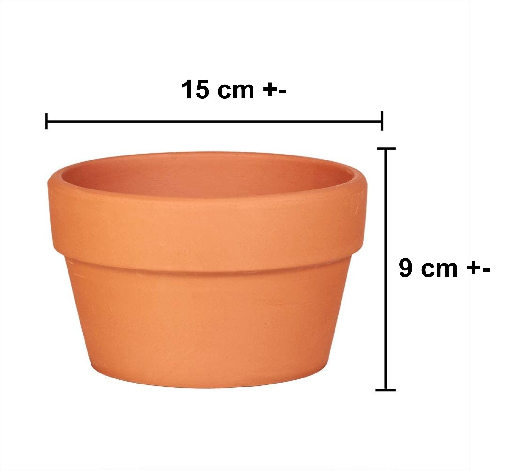 Pasu Terracotta / Terracotta Shallow Clay Planters Pot - Ready Stock ...