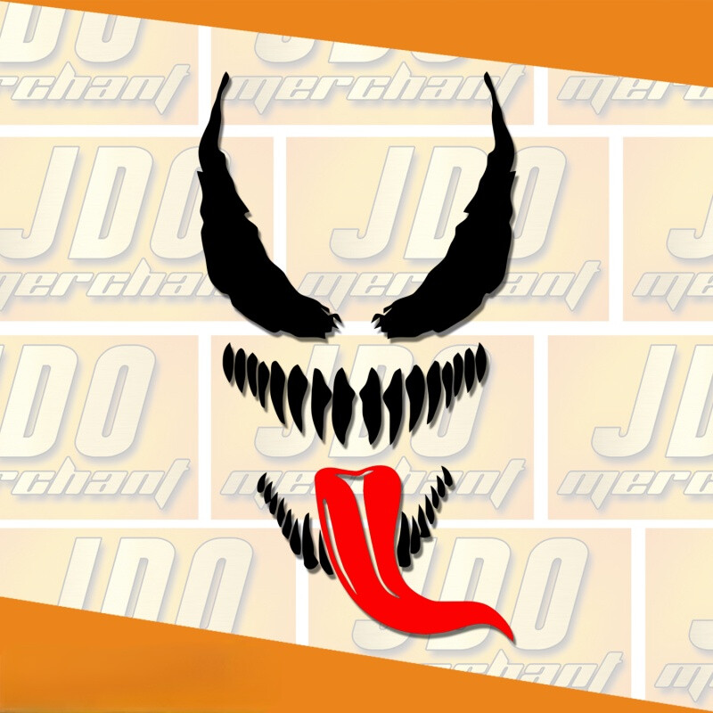 (wellsunny6)Sticker venom, logo venom motorcycle , car reflecting ...