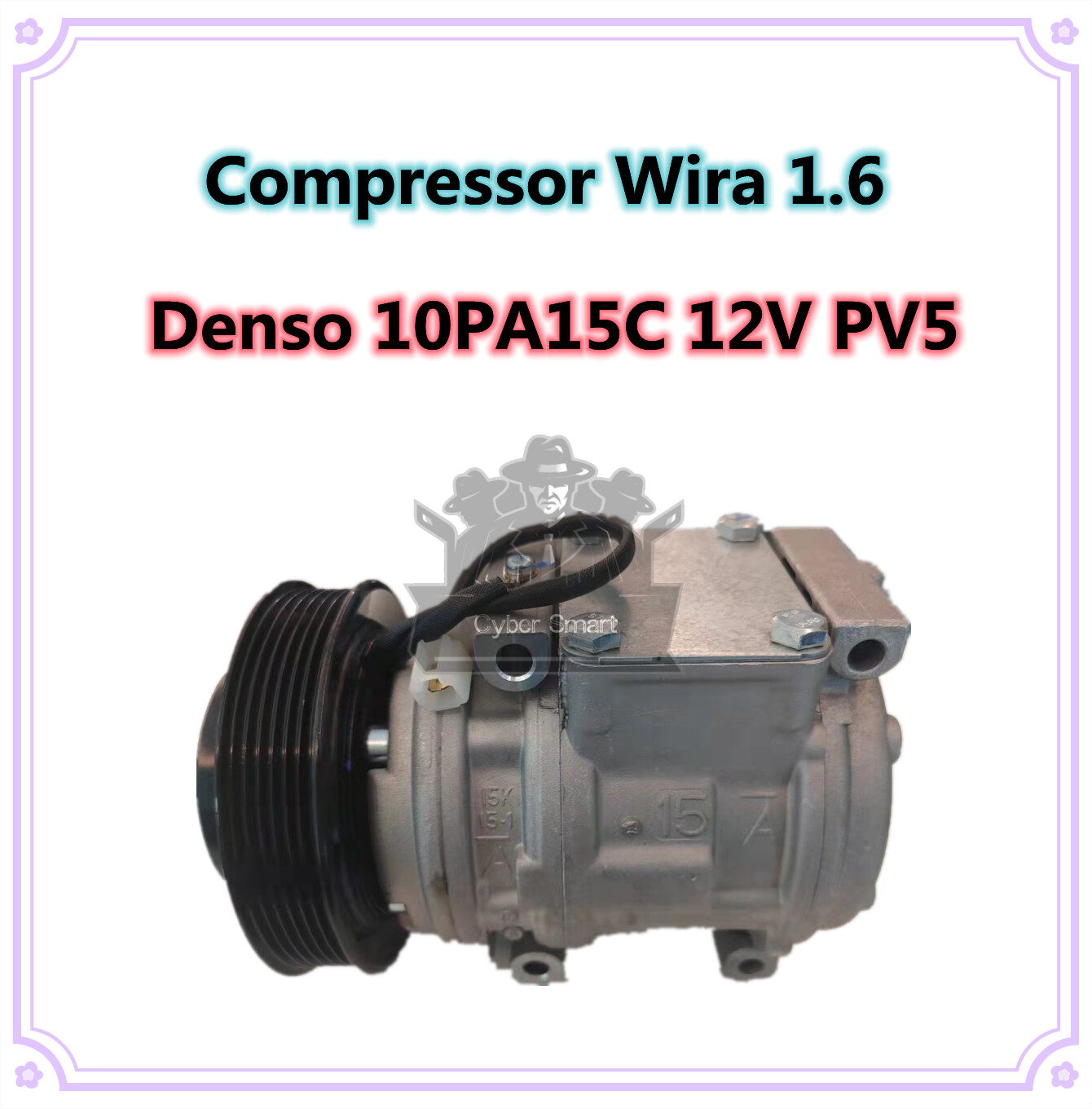 [Ready Stock]Compressor Wira 1.6 ND 10PA15C 12V PV5(312019) | Lazada