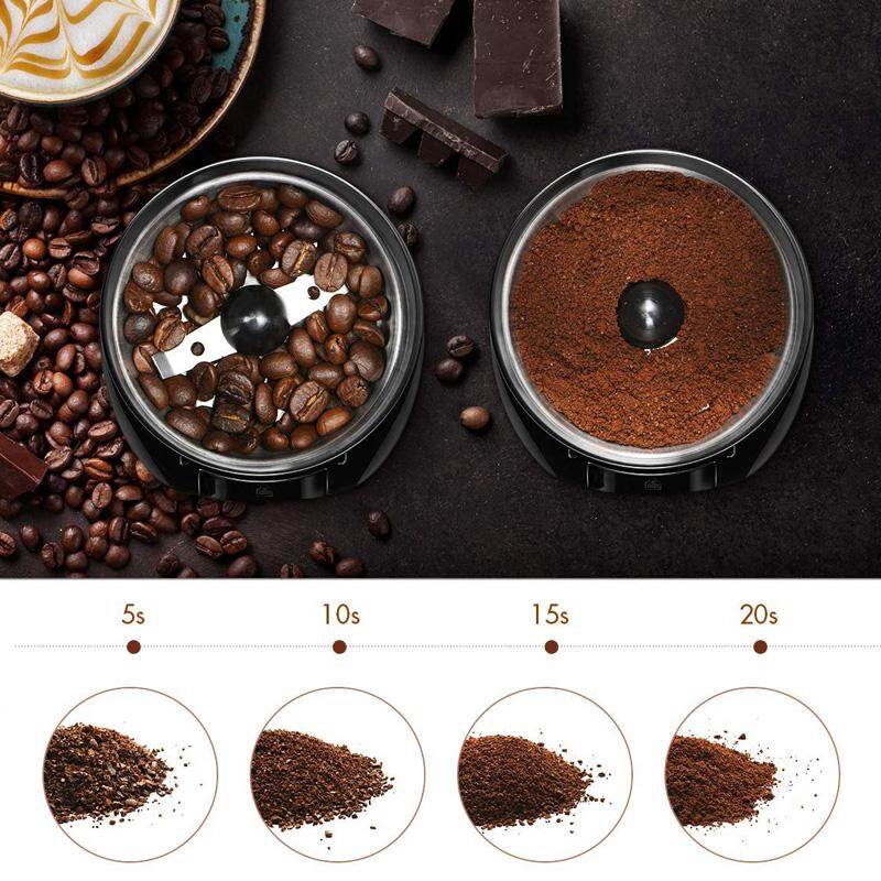 Gevi เครื่องบดเมล็ดกาแฟไฟฟ้าใช้งานง่ายเครื่องบดเพื่อสุขภาพอเนกประสงค์ ...