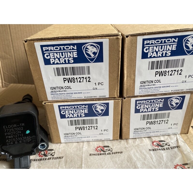 PROTON EXORA BOLD TURBO / PREVE TURBO / SUPRIMA S / IGNITION PLUG COIL ...