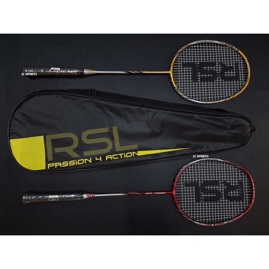 THE NEW∏ RSL BADMINTON RACKET BUY 1 FREE 1(Free string with strung and ...