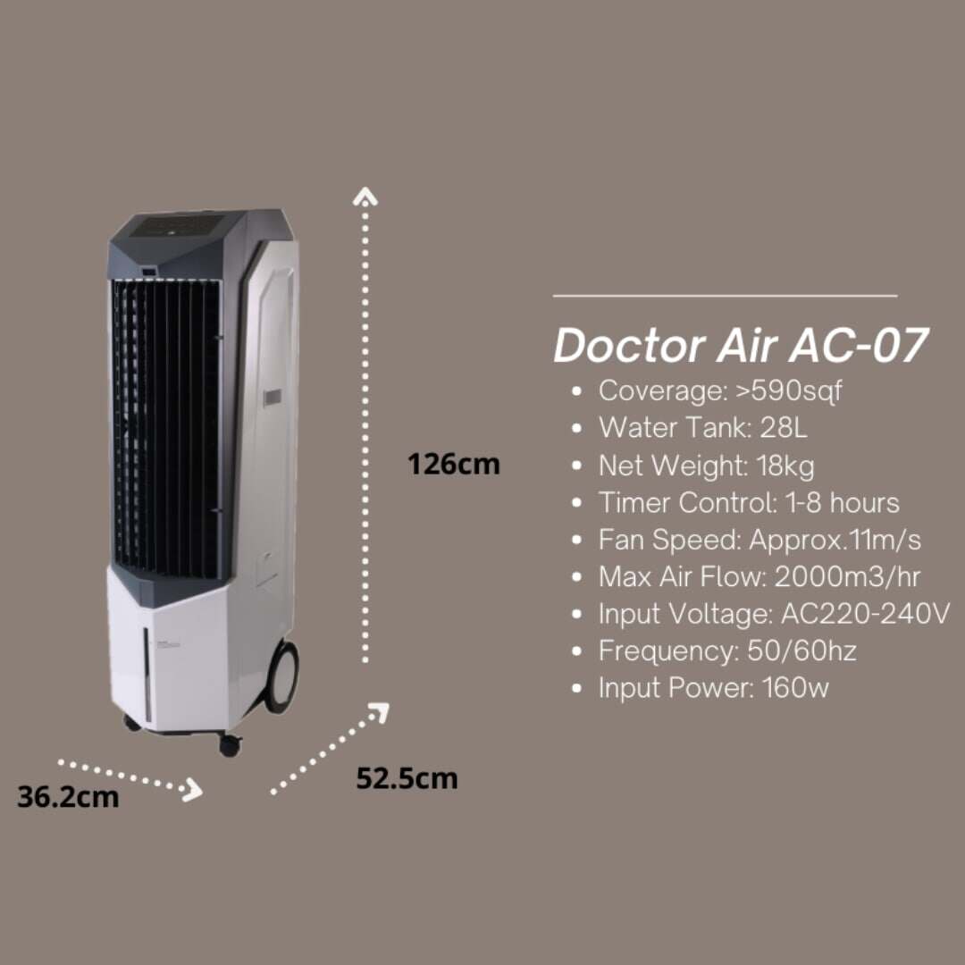 Tata Smart Evaporative Doctor Air Cooler 【Official Store】 德国技术净化空气冷风机 ...