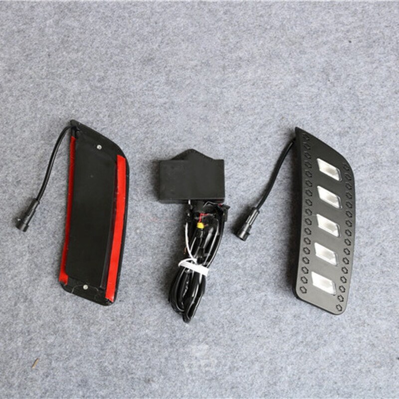 1Pair Car Front Led Daytime Running Lights Daylight Fog Lights for Ford ...