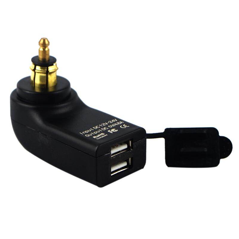 Motorcycle Dual USB Charger Power Adapter Socket For-BMW F800GS F650GS ...