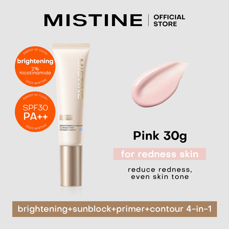MISTINE Face Primer Makeup Base Primer Isolation Cream Moisturizing ...
