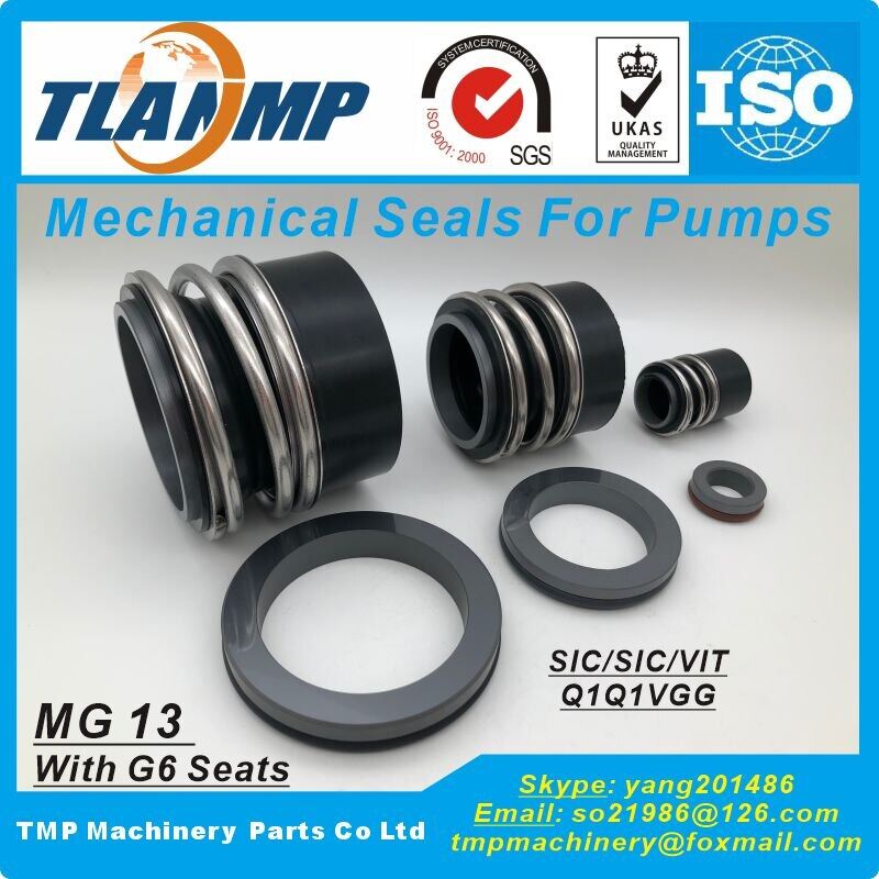 MG13/28-Z , MG13/28-G6 TLANMP Mechanical Seals with G6 seat for TP 300 ...