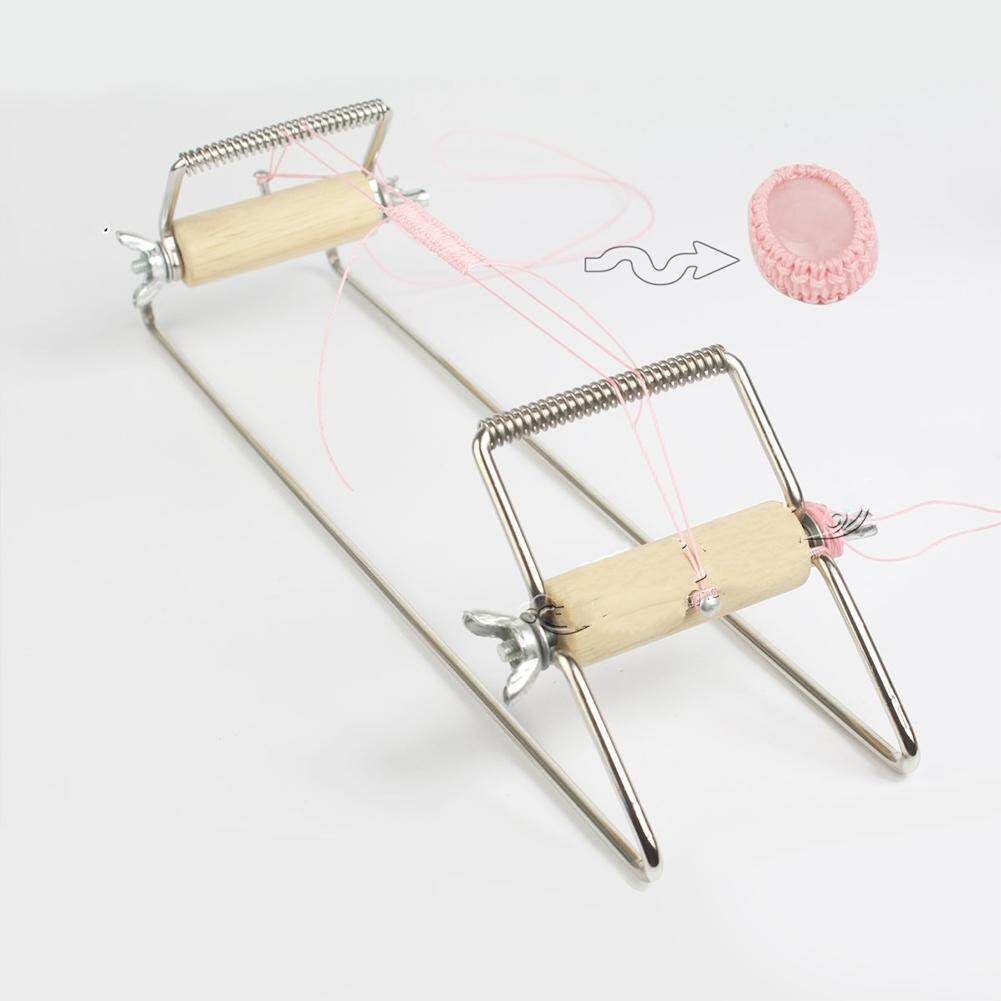 (Ready) DIY Metal Weaving Knitting Beading Loom Kit Bracelets Jewelry ...