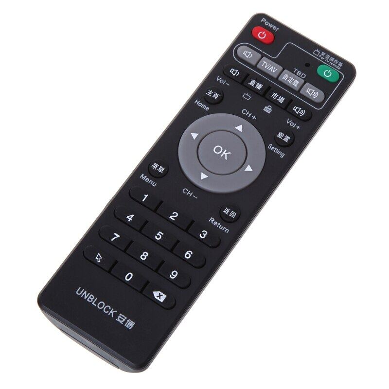 Set-Top Box Learning Remote Control For Unblock Tech Ubox Smart TV Box ...