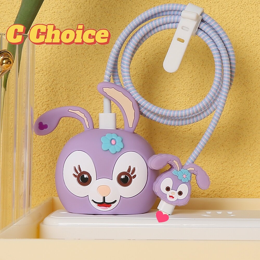 Samsung 25W Charger Protector Cartoon Series Super Fast Charger Case ...