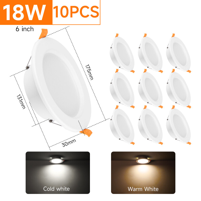 LANGYUE Led Downlights Recessed Pin Lights Round Spotlight Ceiling Lamp ...