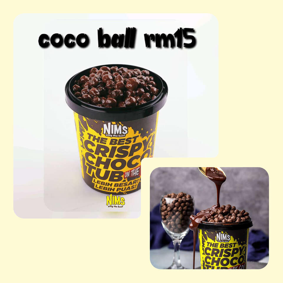 Nims Crispy Choco Tub - Coco Ball | Lazada