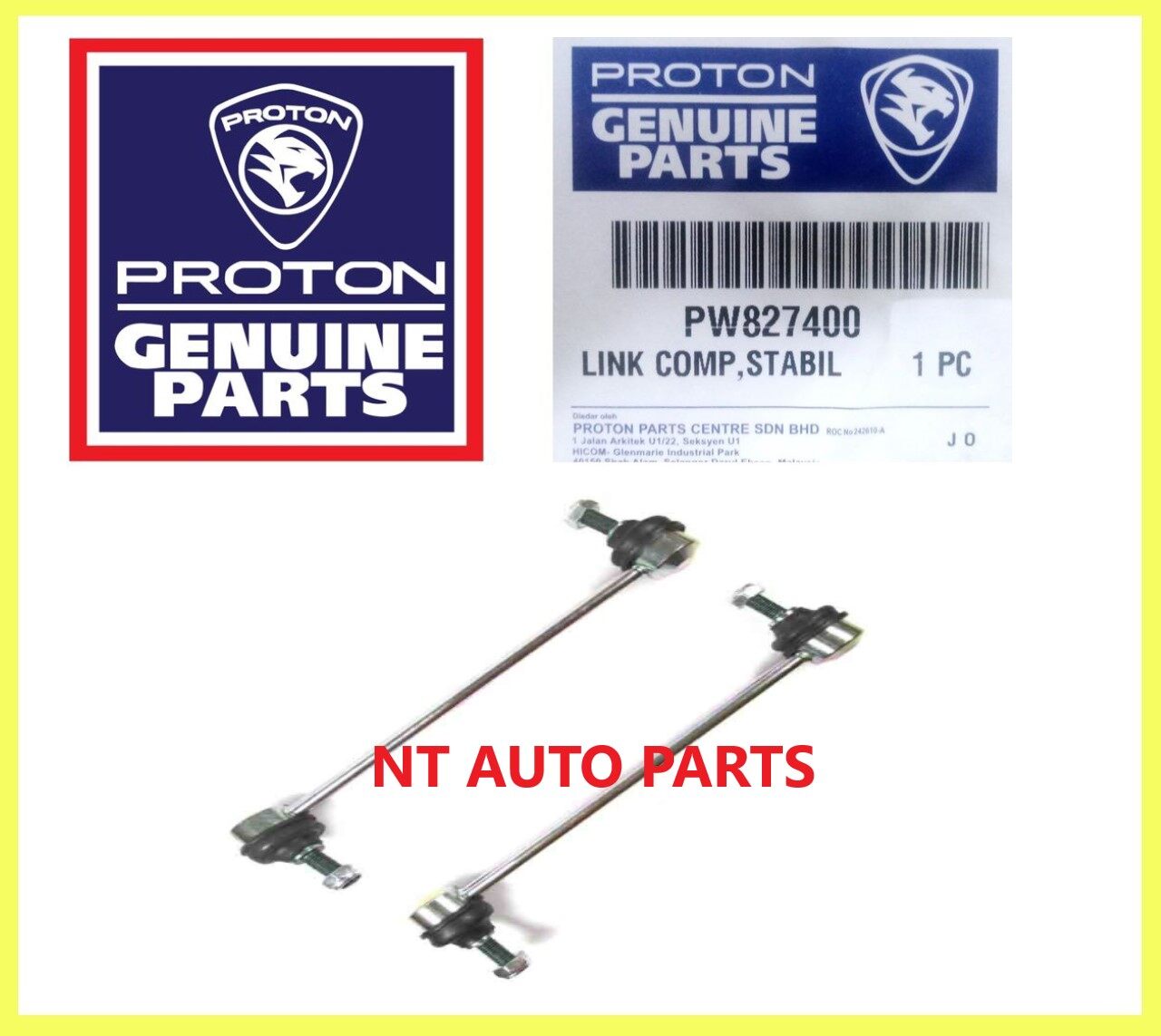 ORIGINAL PROTON SAGA BLM FLX VVT EXORA PREVE SUPRIMA S FRONT STABILIZER ...