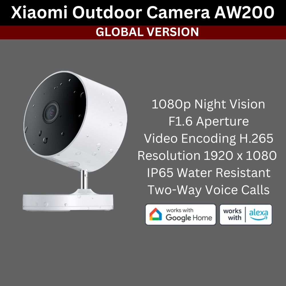 Xiaomi Outdoor Security Camera CCTV AW200 / AW300 | Lazada