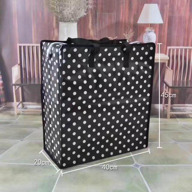 Beg Guni Berzip Besar Eco Beg Laundry Bag Recycle Beg Besar Storage Beg ...