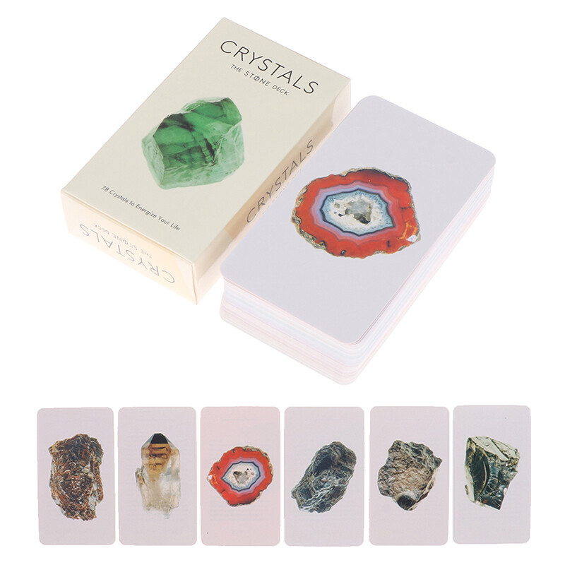 The Mego Crystals The Stone Deck Tarot Prophecy Divination Family Party ...