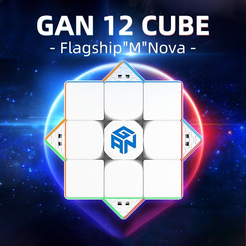 GAN 12 Maglev UV Magnetic Magic Cube Gan12 M Leap 3x3 Magnets Puzzle ...