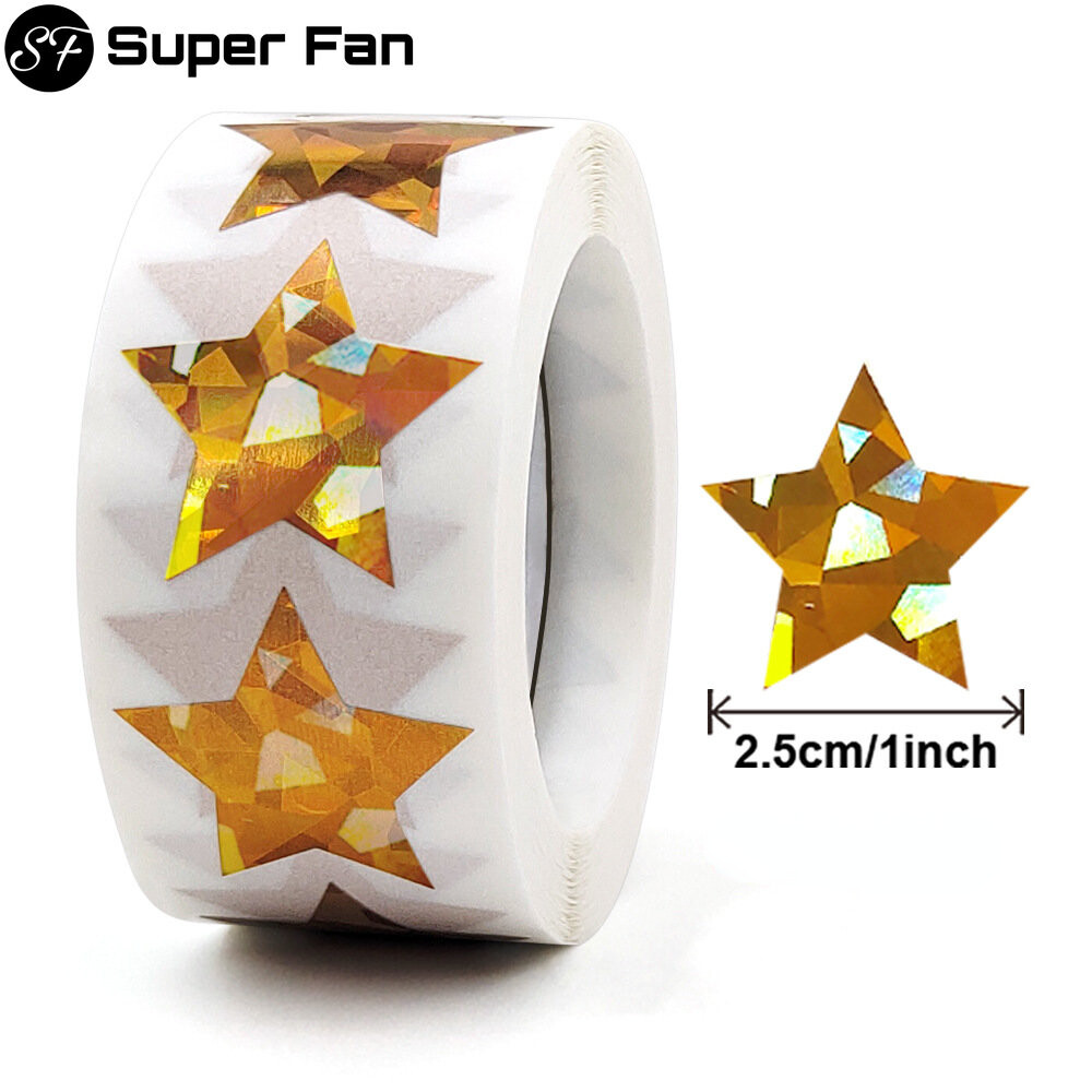 (Super Fan) 500pcs Reward Stickers for Children Creative School Teacher ...