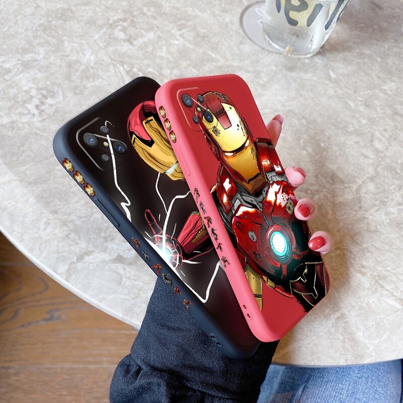 Yiwesan สำหรับ OPPO A94 4G A94 5G A83 A92 A77 A79 A91 A92S กรณี Marvel ...