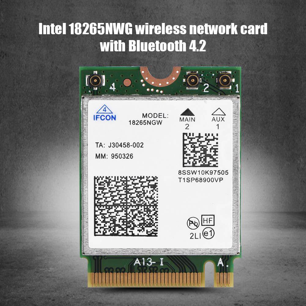 สำหรับ18265 AC 2.4G + 5G-Band Bluetooth4.2 Wireless Mini NGFF/M2การ์ด ...