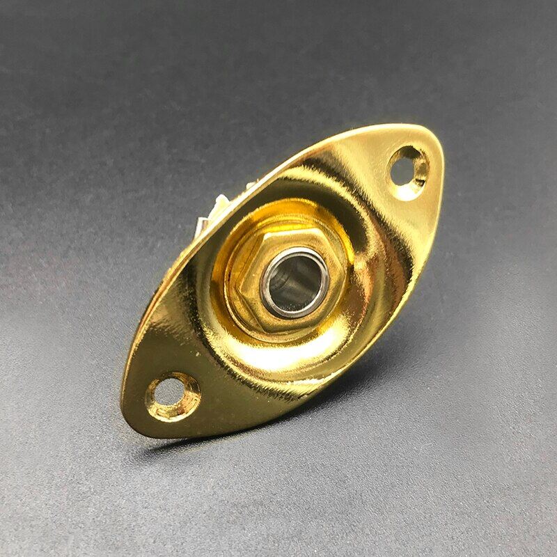 Square Style Plate Guitar Bass 1/4 Input Jack Socket for Electric ...