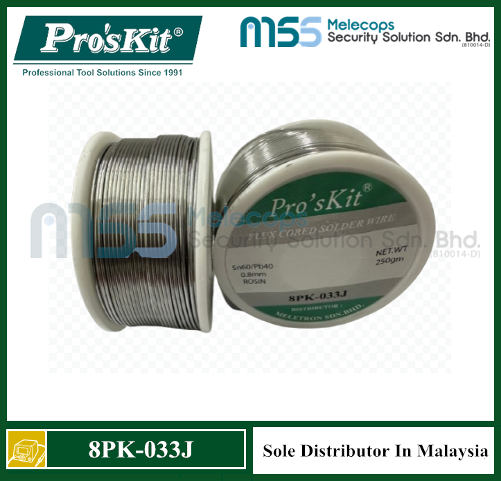 Pro'skit 8PK-033J Solder Lead 0.8mm (250g) | Lazada