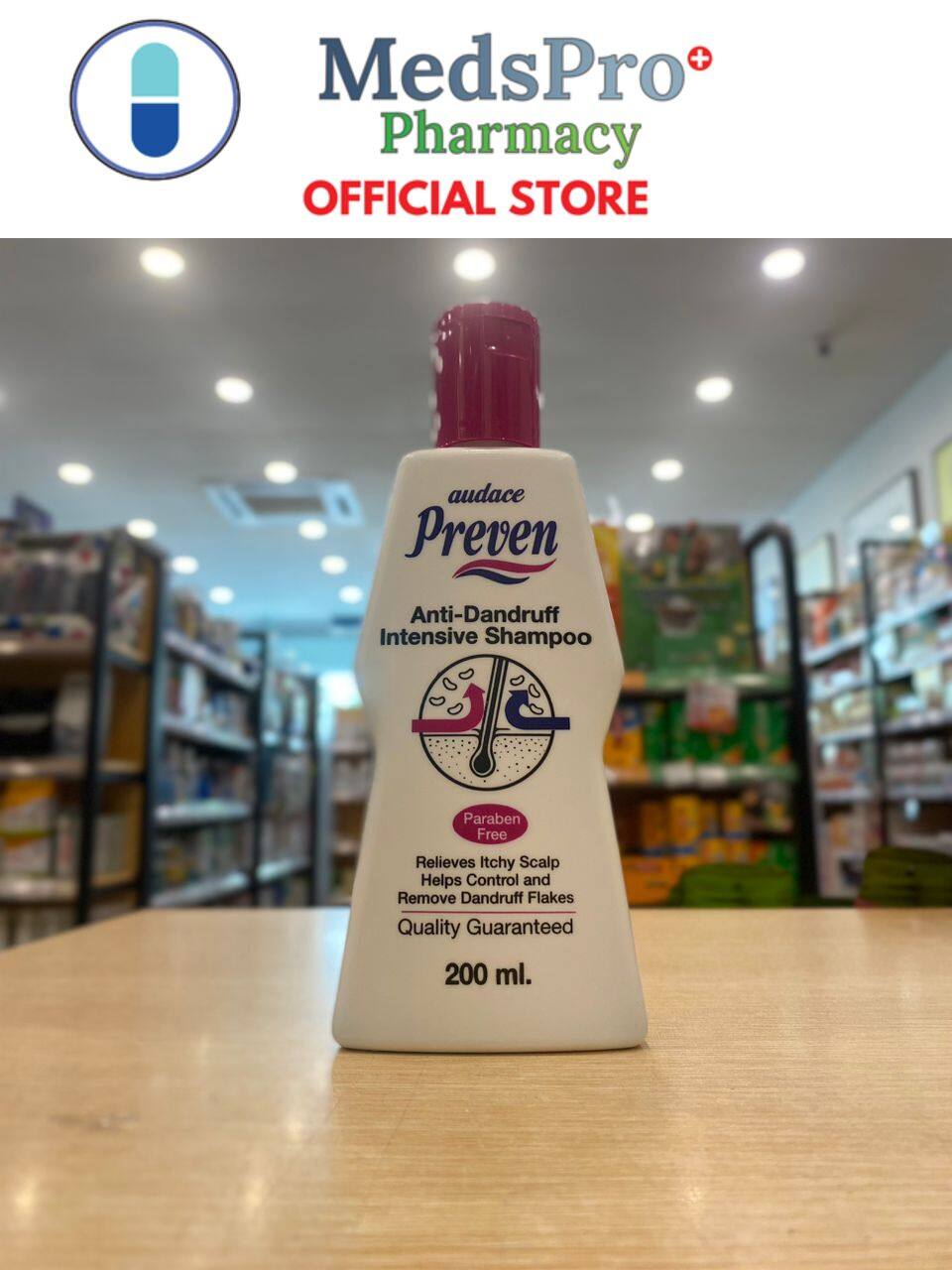 AUDACE PREVEN ANTI-DANDRUFF INTENSIVE SHAMPOO 200ML | Lazada