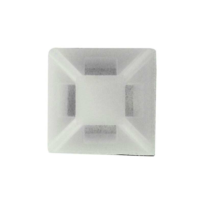 Self-Adhesive Plastic Wire Bundle Holder 3mm Cable Tie Mount Base ...