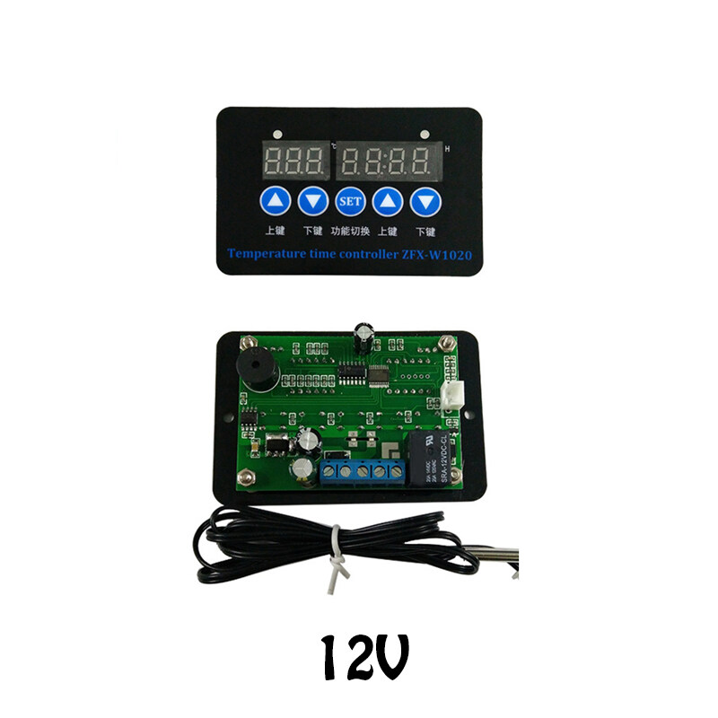 1PCS ZFX-W1020 Temperature Time Controller Digital Microcomputer Thermostat Switch with Time ...